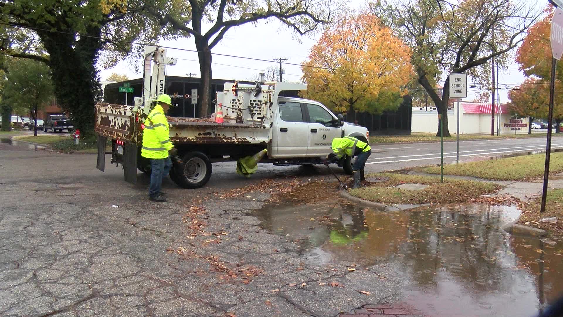 City works to keep streets from flooding – KSN-TV