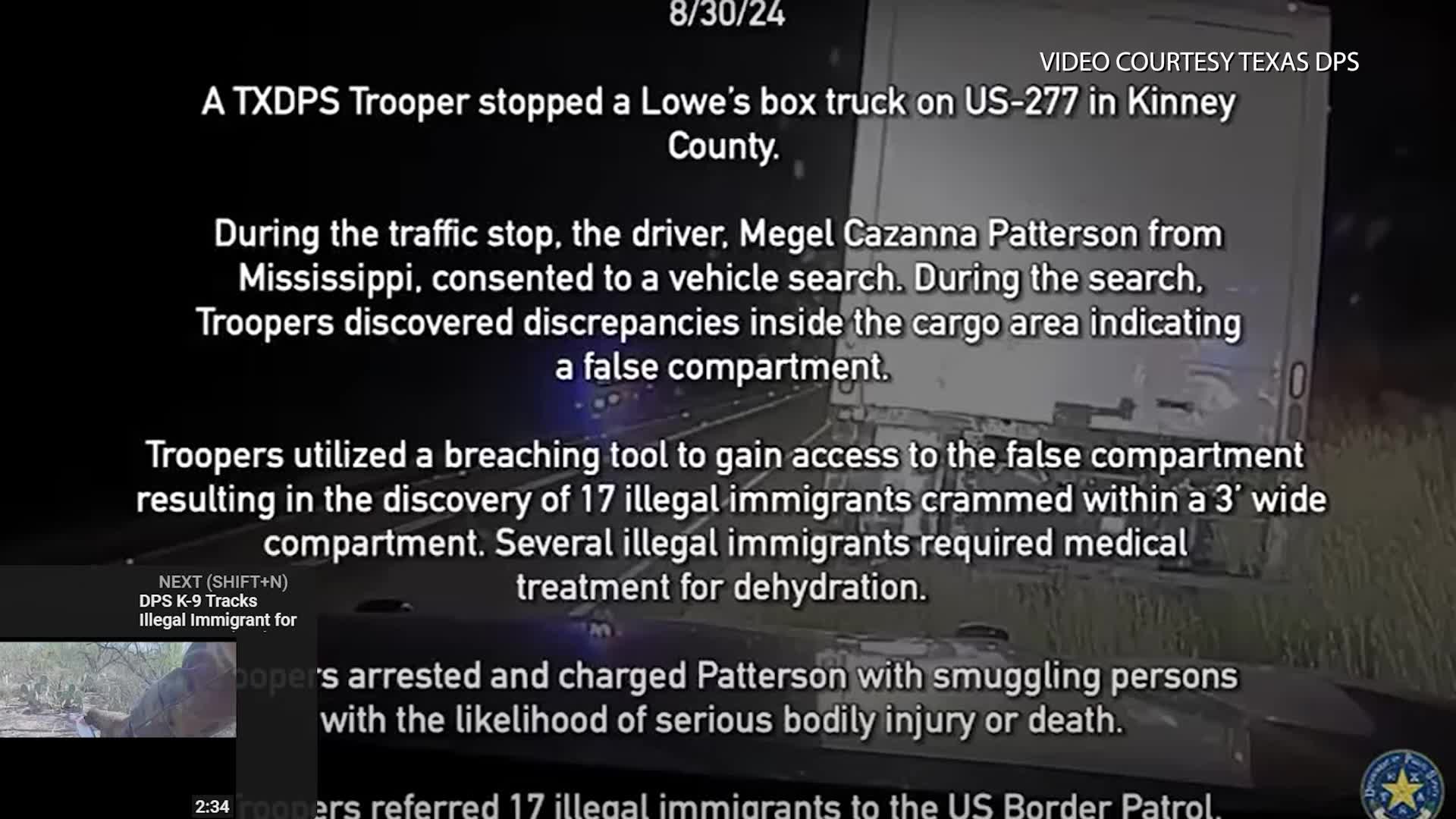 Texas DPS stops delivery truck with 17 migrants near Del Rio TX – KVEO-TV