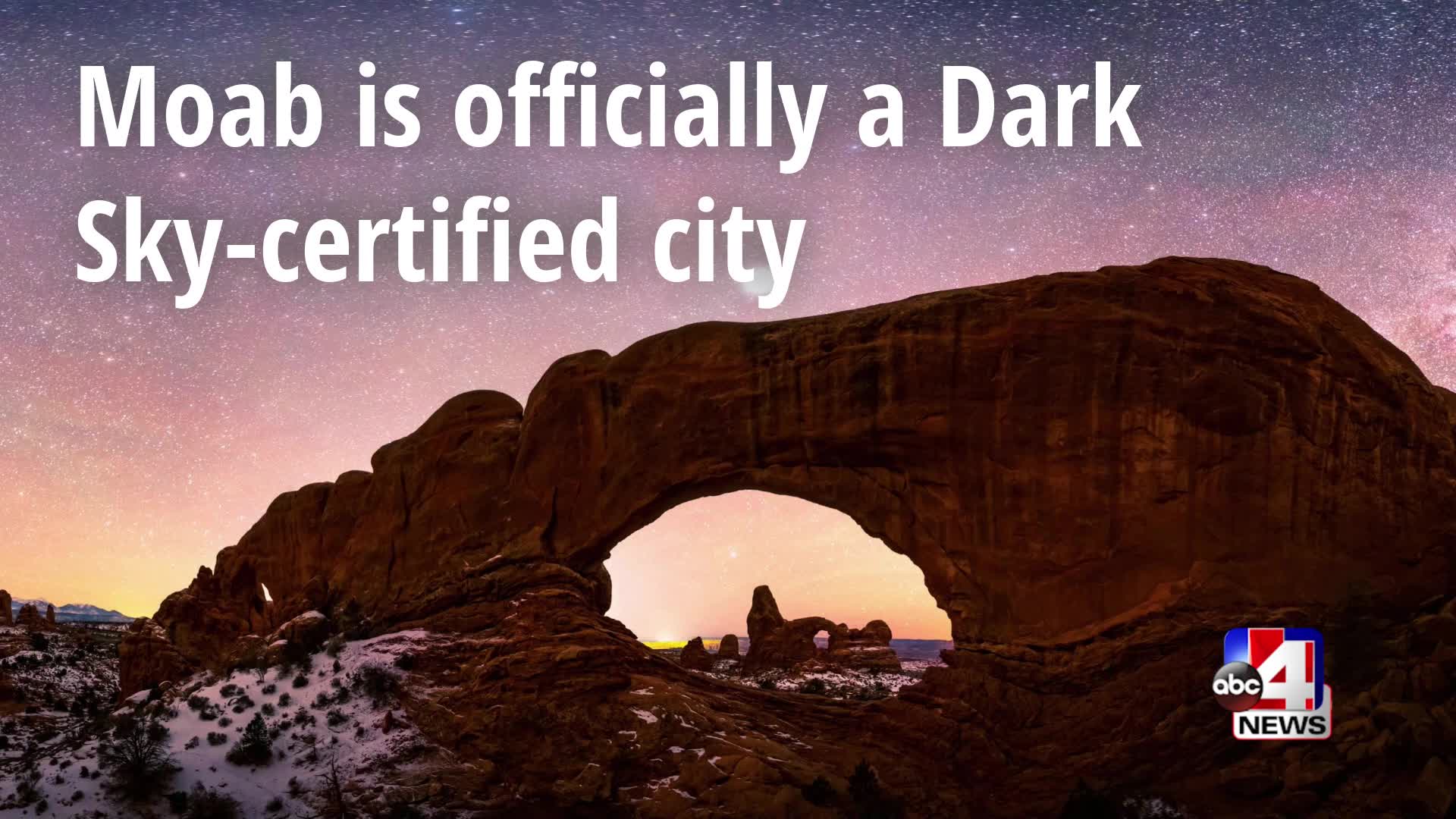 ‘It’s very significant’: Moab earns Dark Sky Community designation ...
