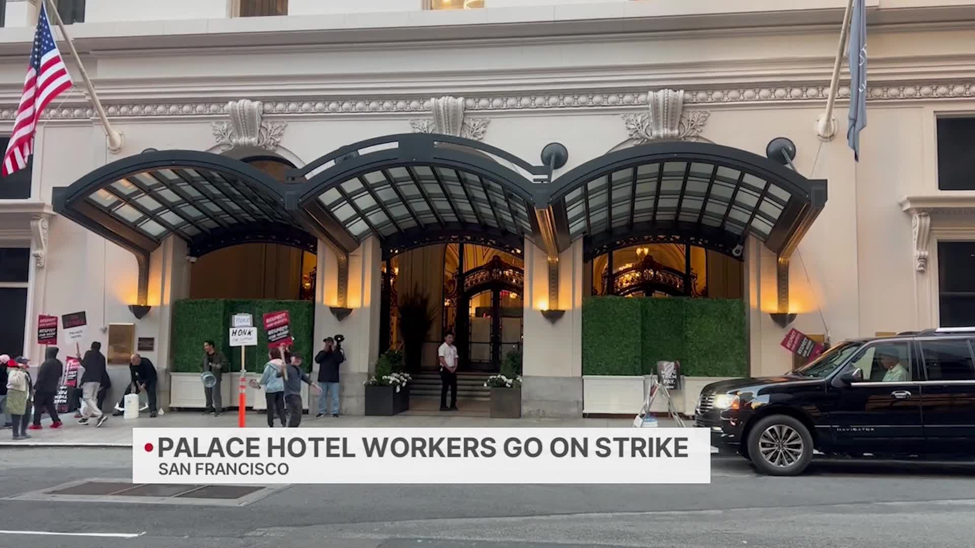 Palace hotel workers on strike since Sunday – KRON4