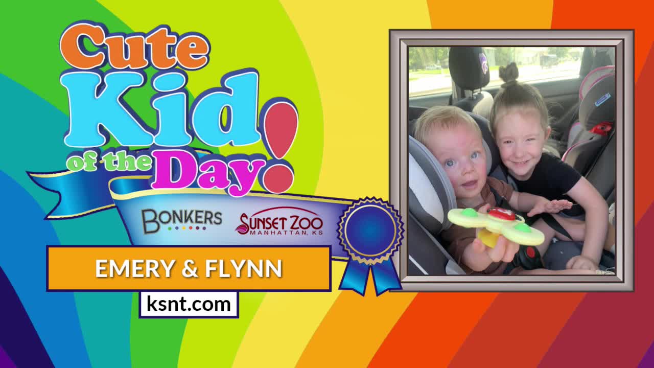 Cute Kid of the Day: Emery and Flynn – KSNT 27 News