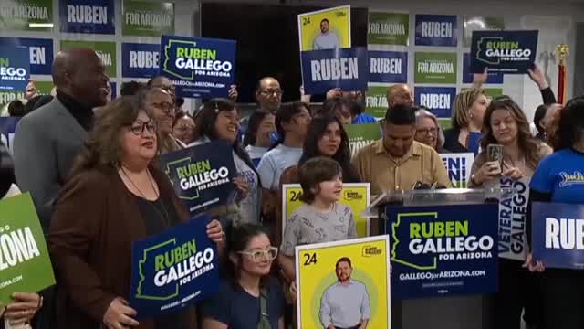 Democrat Ruben Gallego elected Arizona’s first Latino U.S. senator ...