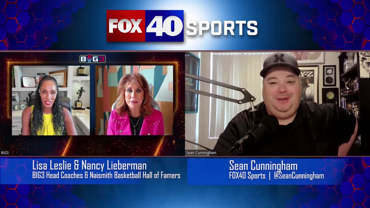 Hall of Famers Lisa Leslie, Nancy Lieberman chat about new Big3 season ...