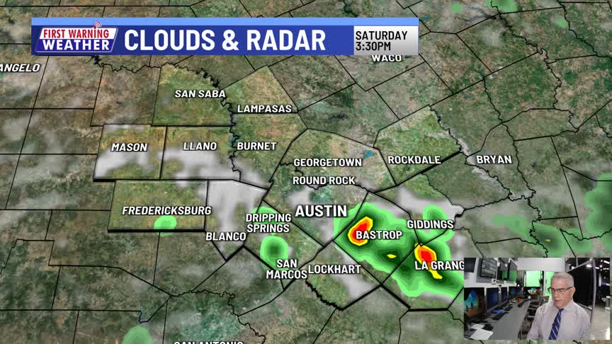 First Warning Weather One-minute Update – KXAN Austin