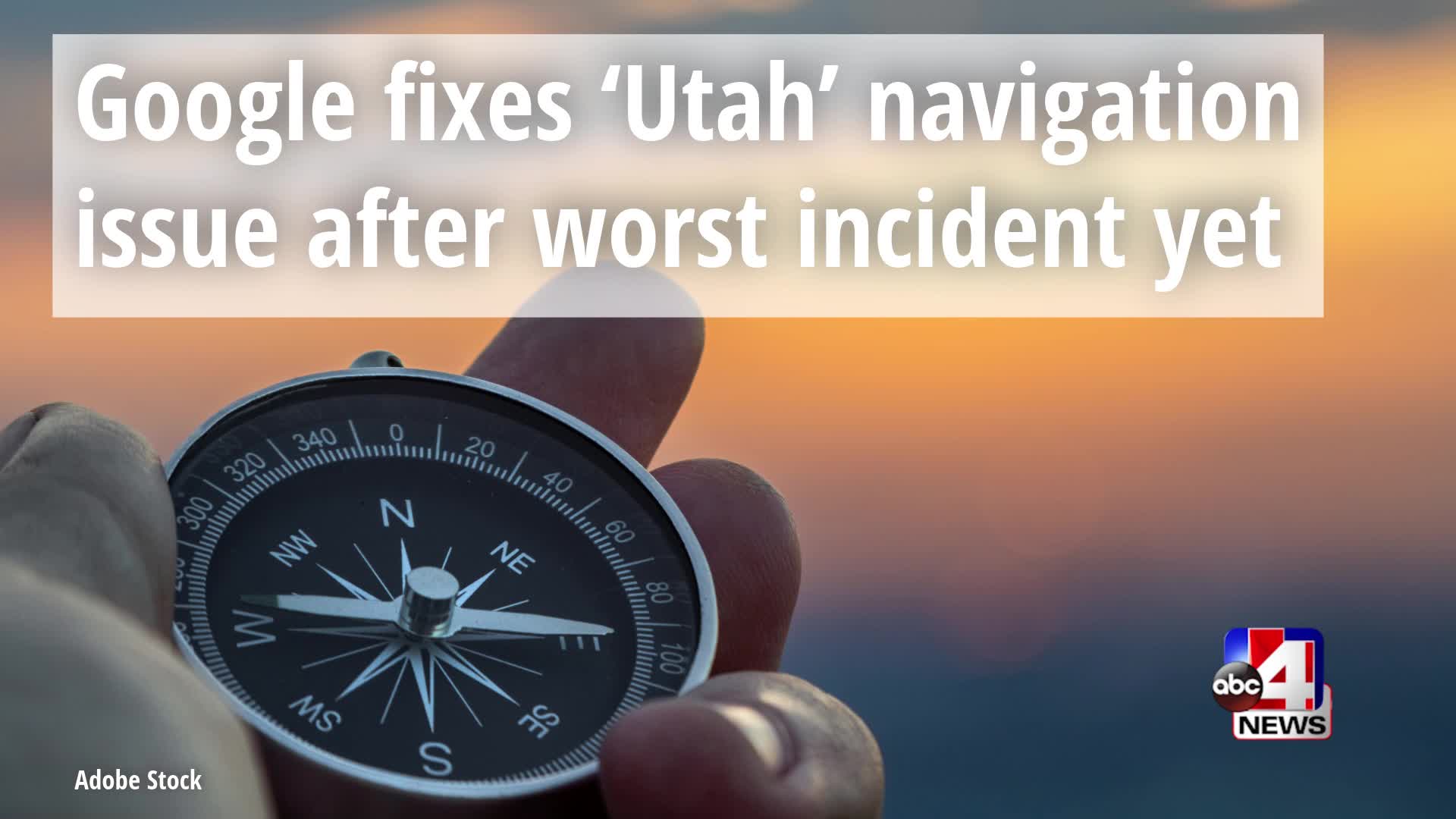 Google fixes ‘Utah’ navigation issue after worst incident yet – NEWS10 ABC