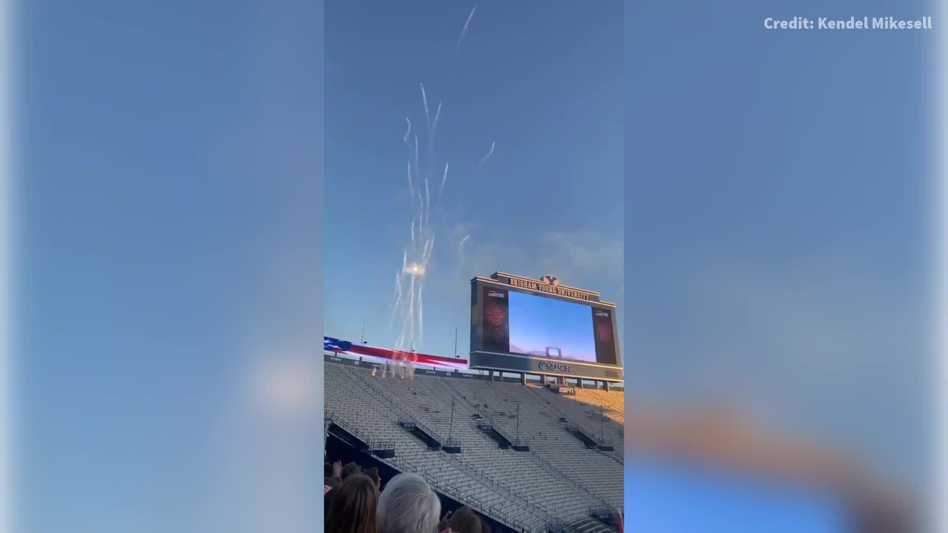 Fireworks launch into crowd at Stadium of Fire, several injuries ...
