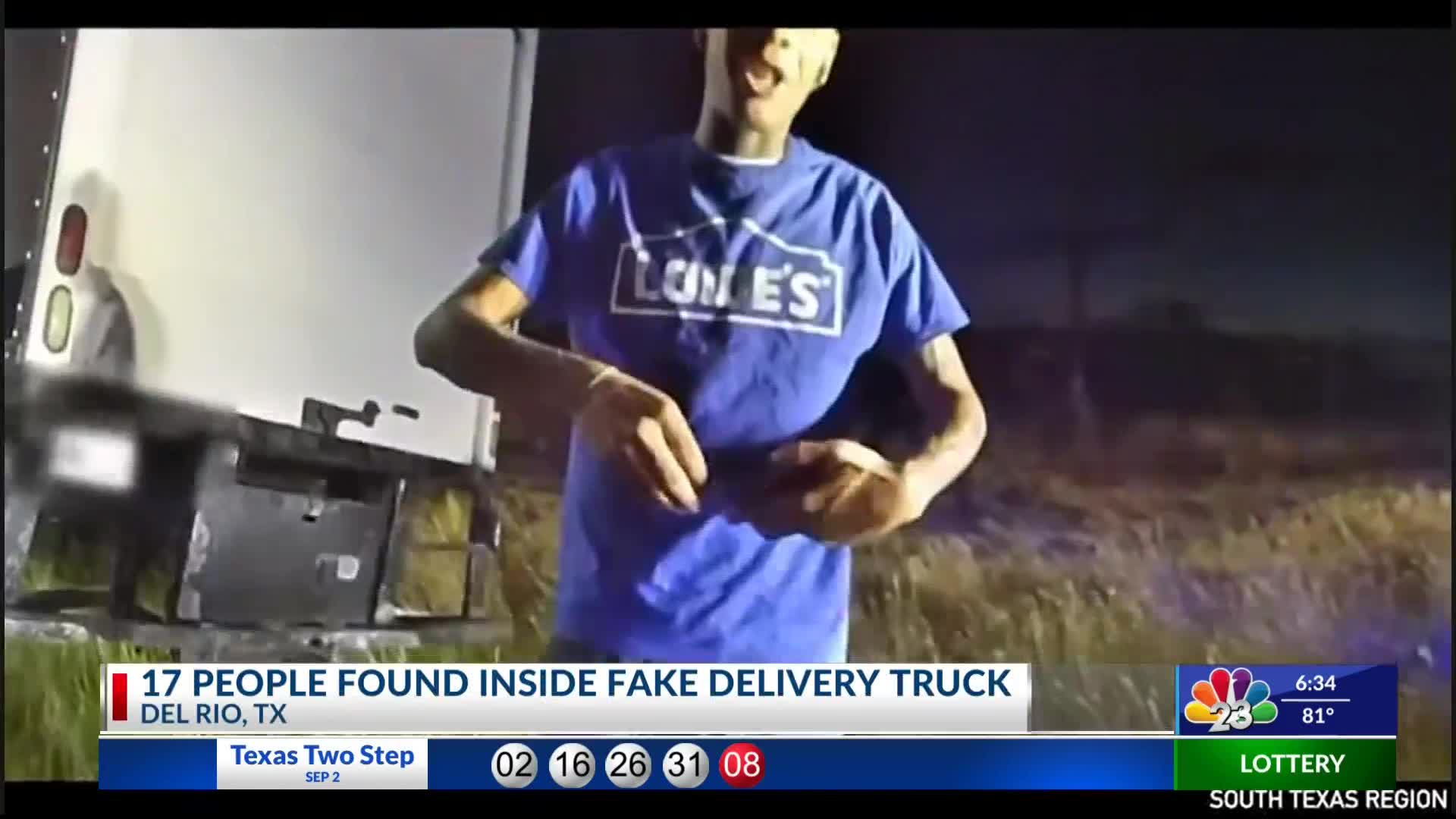 DPS: 17 immigrants found crammed inside fake Lowe’s truck – KVEO-TV