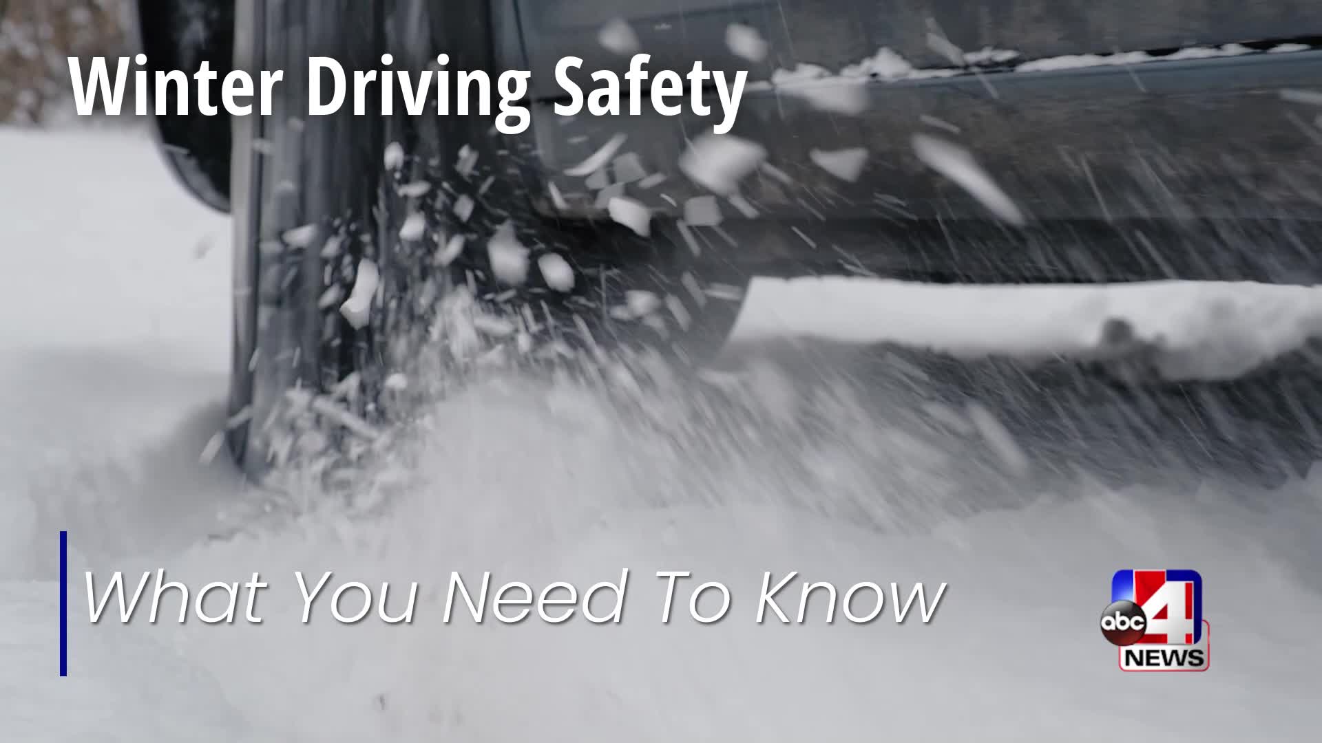 Tips for driving in the snow – ABC4 Utah