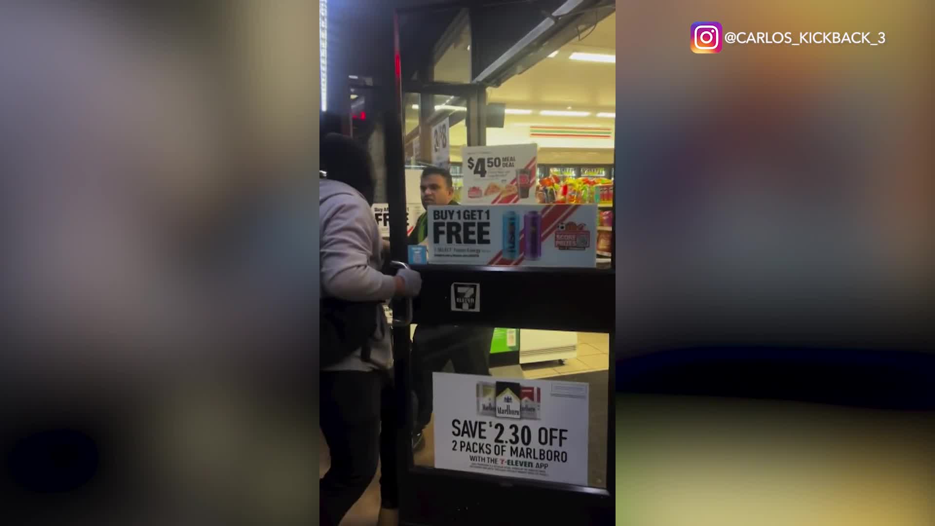 Video shows violent mob attack O.C. 7-Eleven – KTLA
