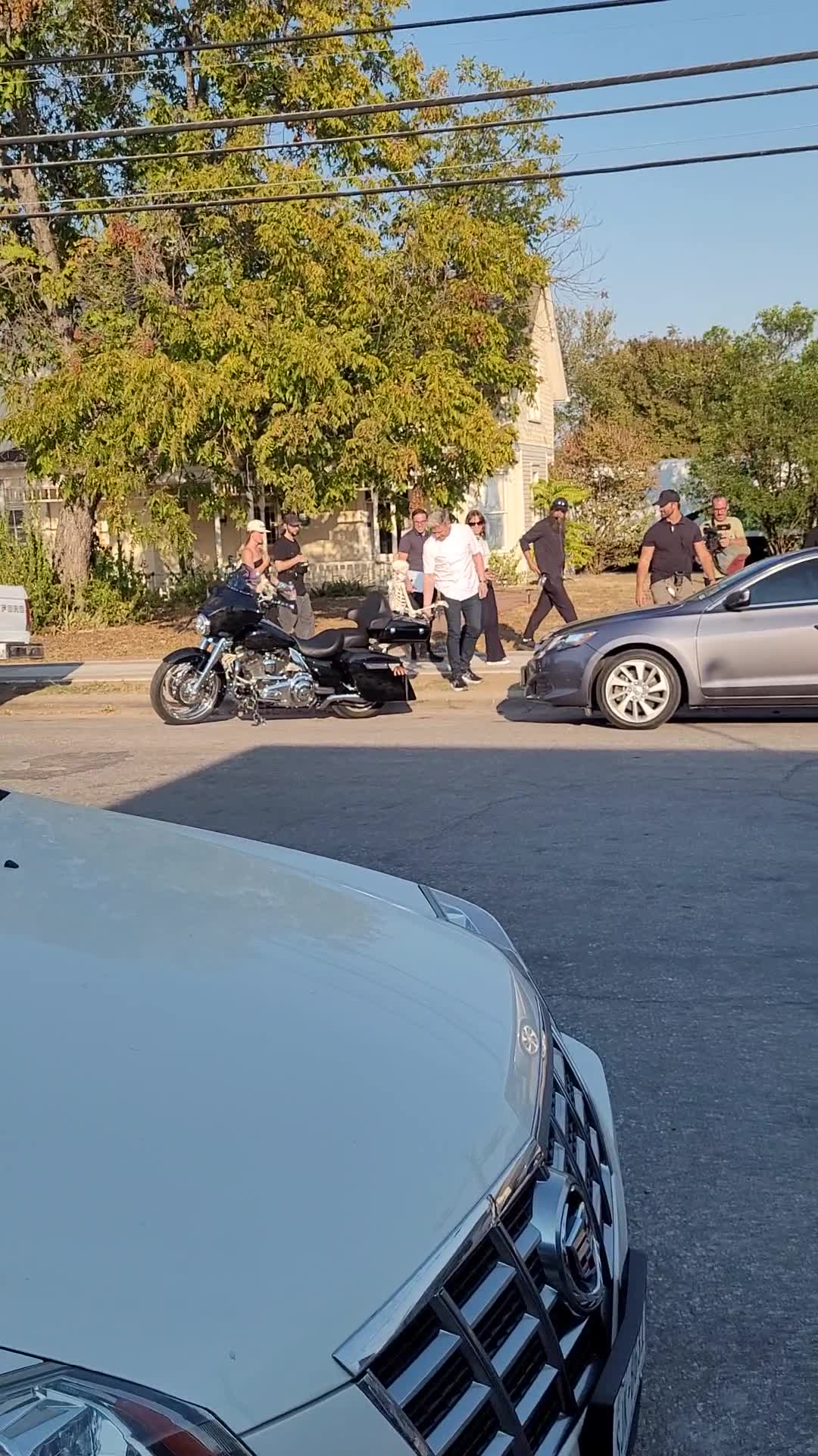 Gordan Ramsay seen filming in Georgetown (Courtesy Karina Davila ...