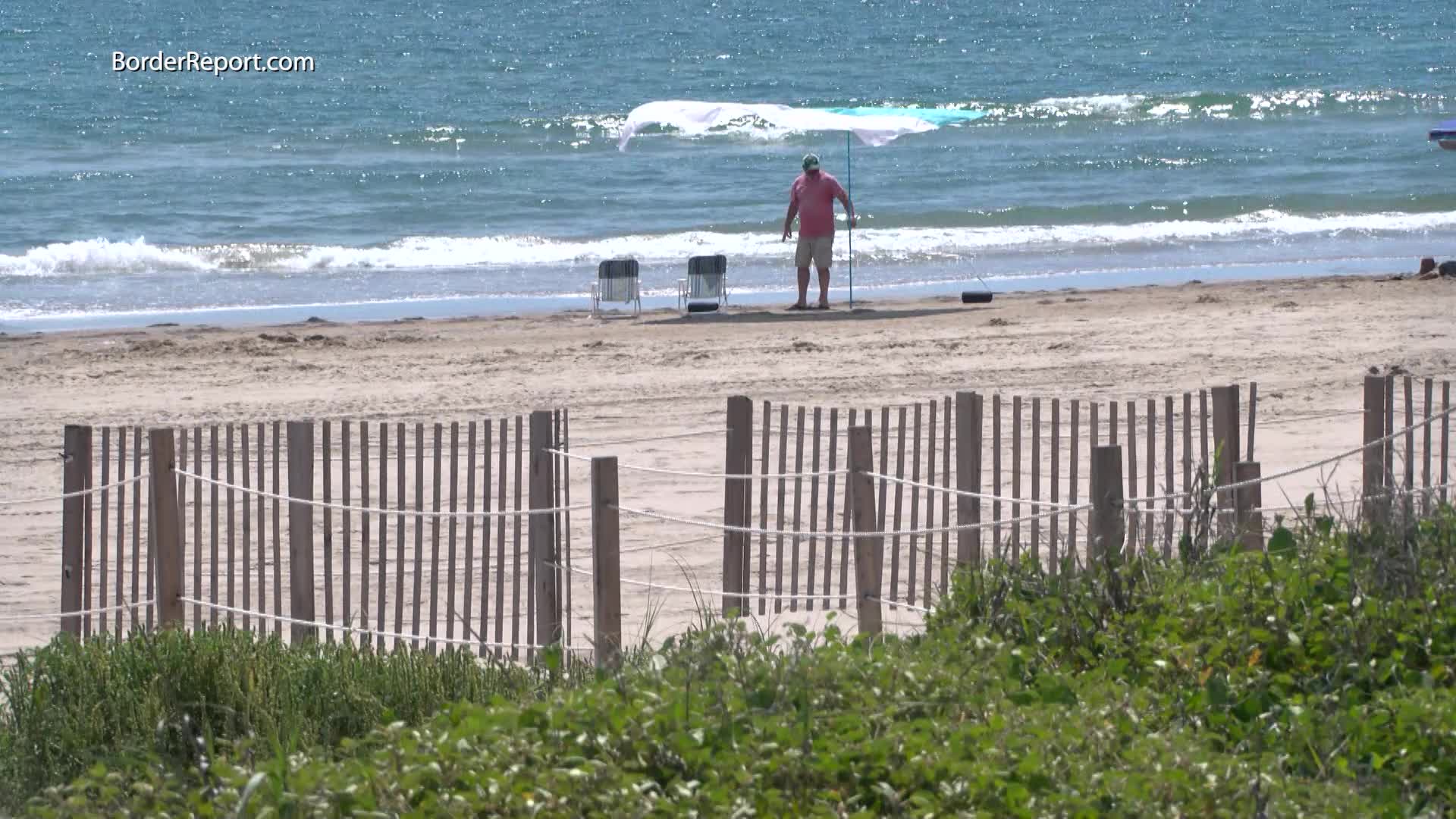 South Padre Island tar on beach – BorderReport