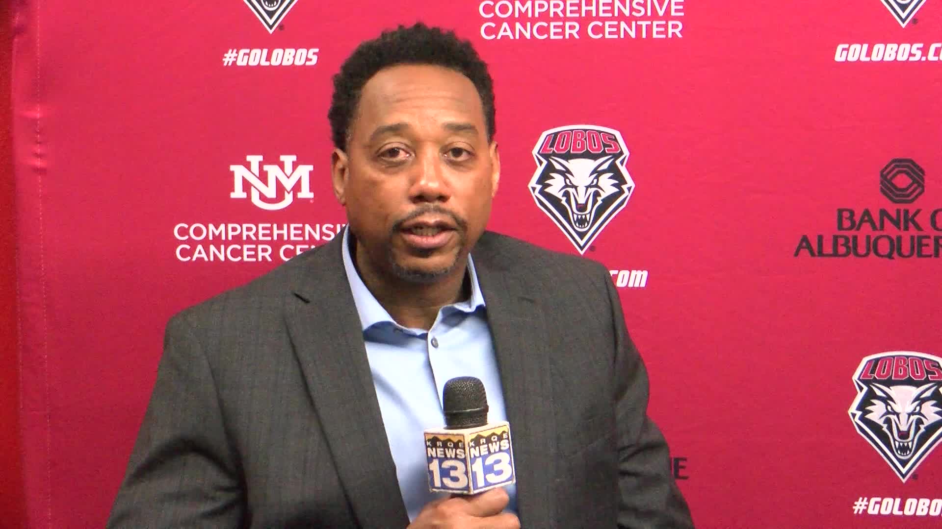 Lobos’ forward Josiah Allick is in Van Tate’s Sports Office – KRQE NEWS ...