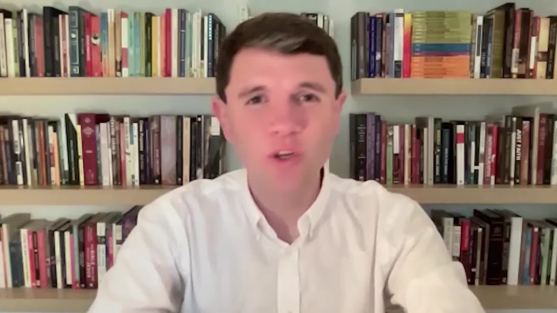 State Rep. James Talarico reacts to President Biden withdrawing from ...