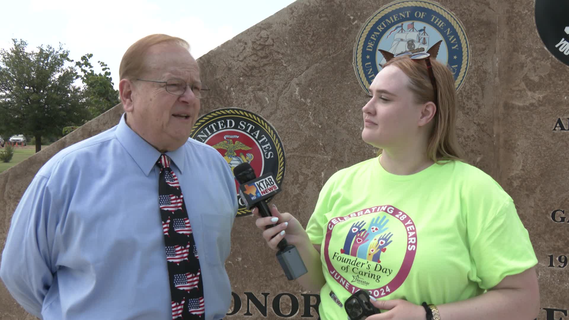 KTAB anchor Bob Bartlett speaks at Abilene’s Nexstar Founder’s day ...